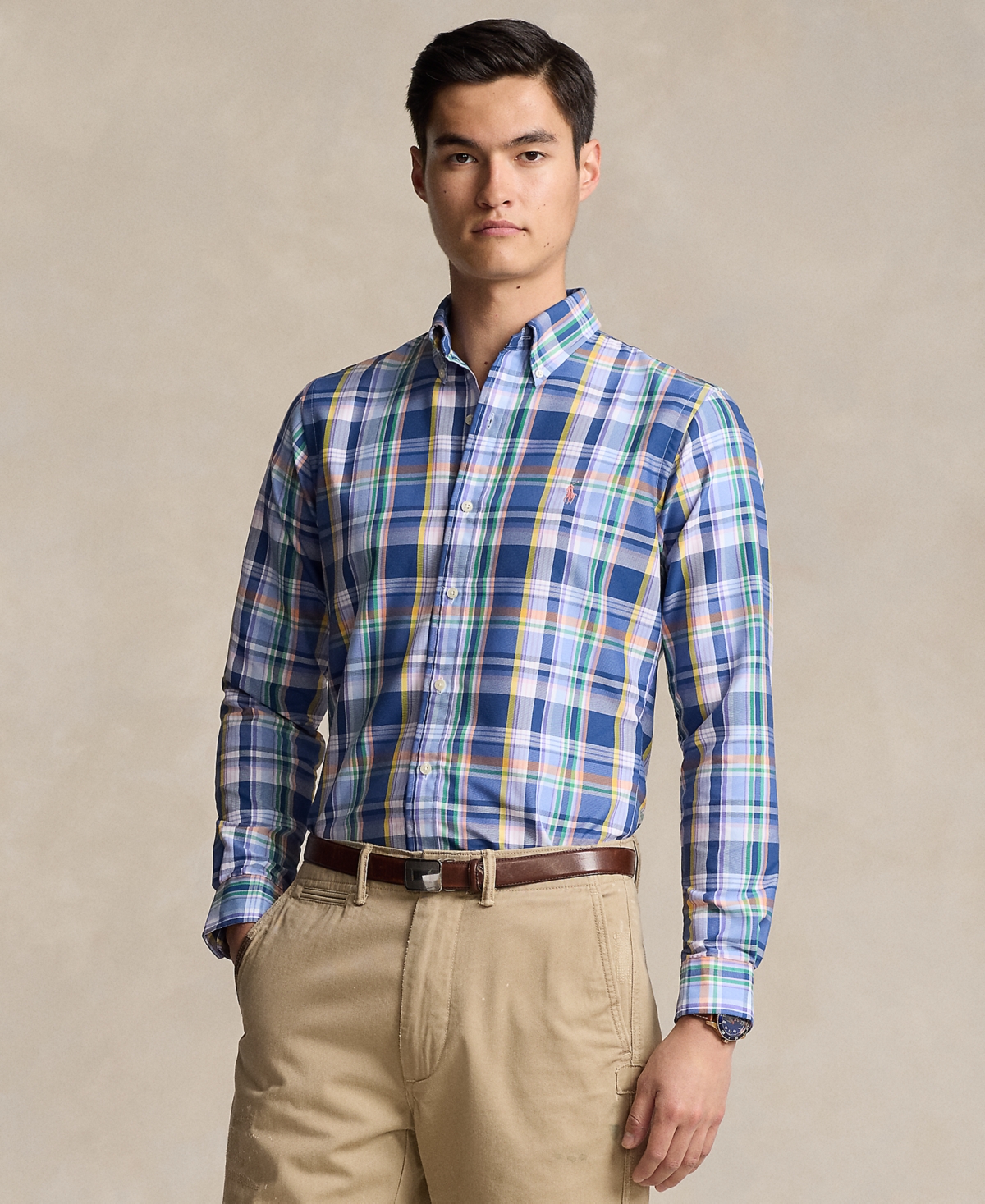 Click here for Polo Ralph Lauren Mens Classic-Fit Performance Oxf... prices