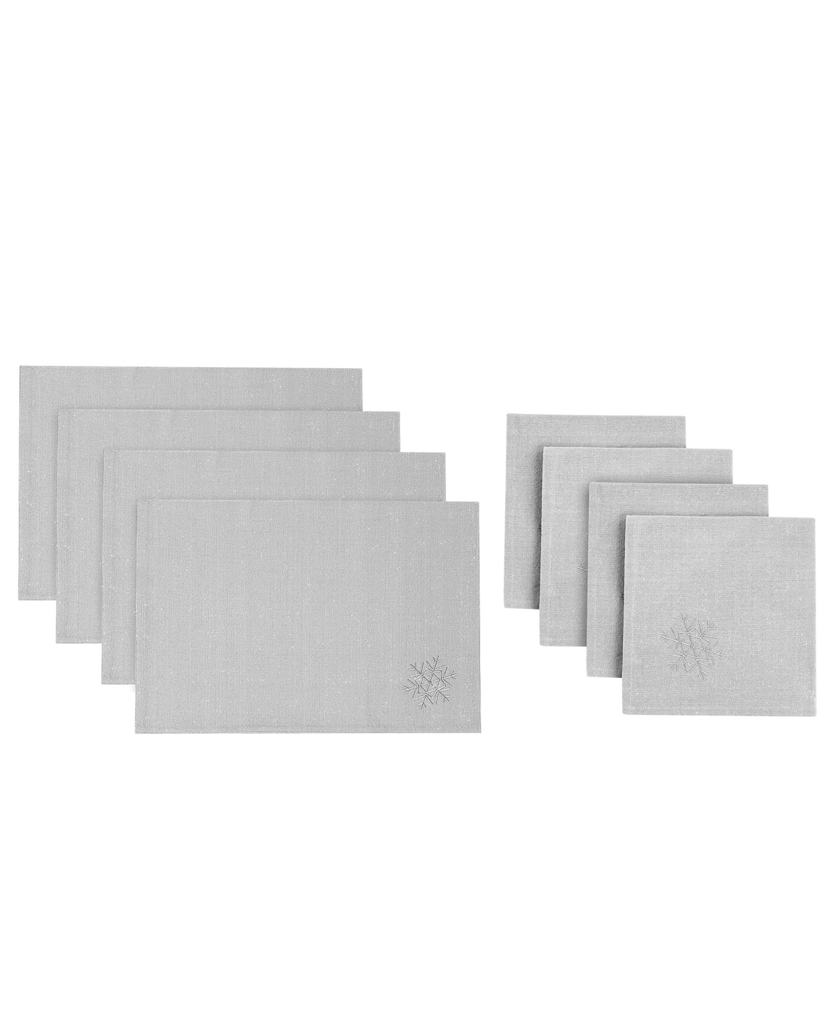 Click here for Avanti Shimmer Polyester 8 Piece Placemats/Napkins... prices