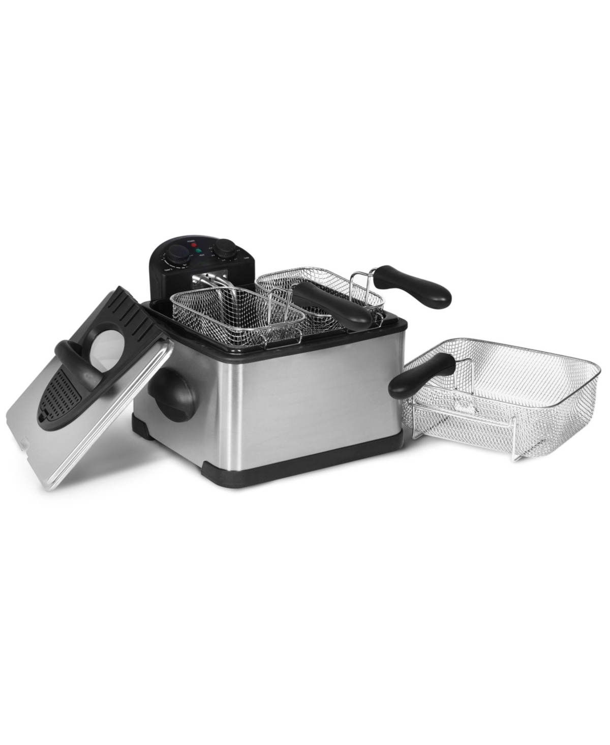 Click here for MegaChef 4.23 Quart Stainless Steel Electric Deep... prices