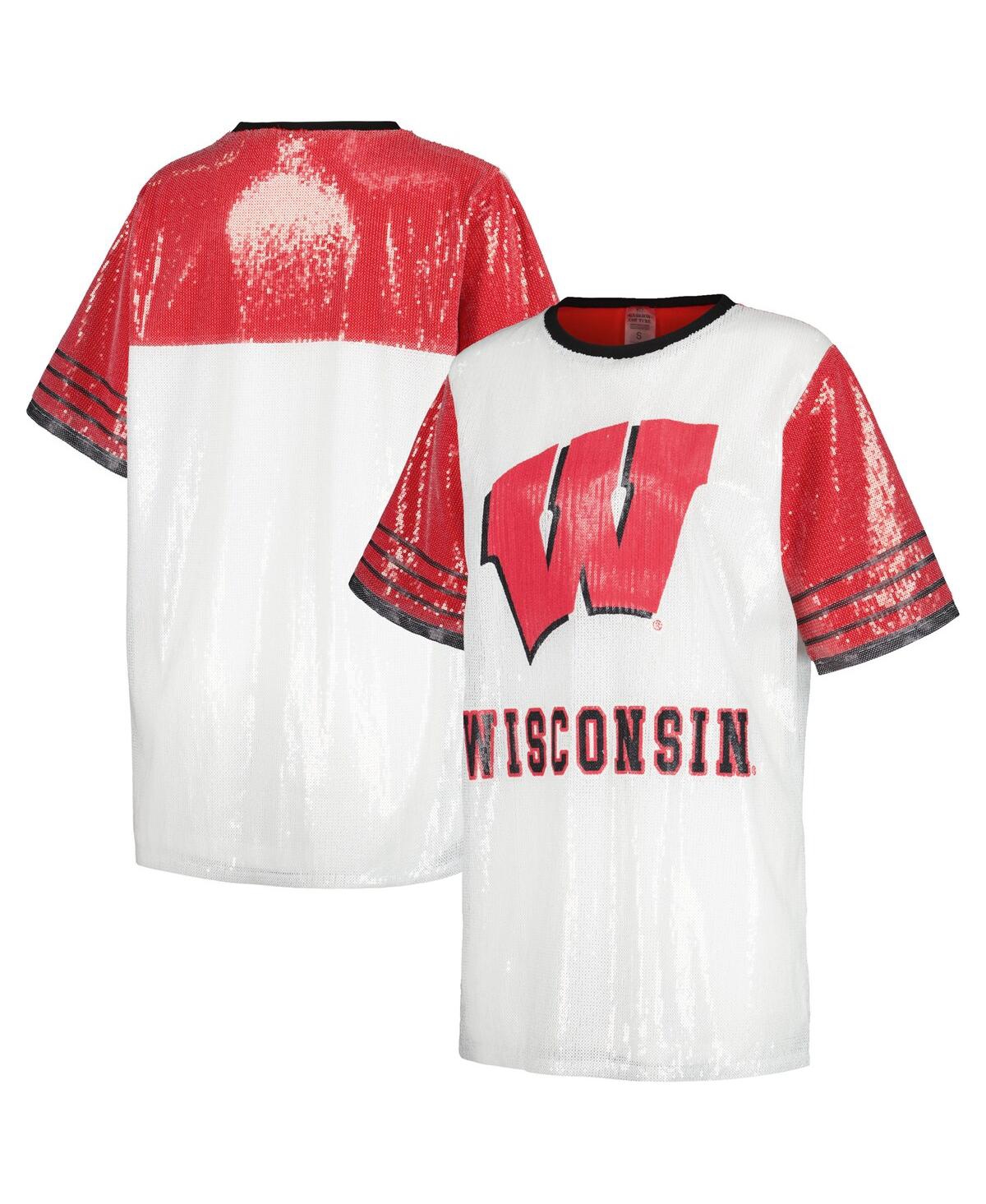 Click here for Gameday Couture Womens White Wisconsin Badgers Chi... prices