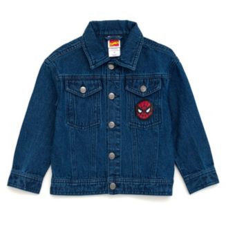 Avengers Boys Marvel Spider-Man Denim Jacket to - Macy's