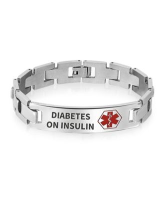 Bling Jewelry Diabetes On Insulin Identification Medical ID U Link ...