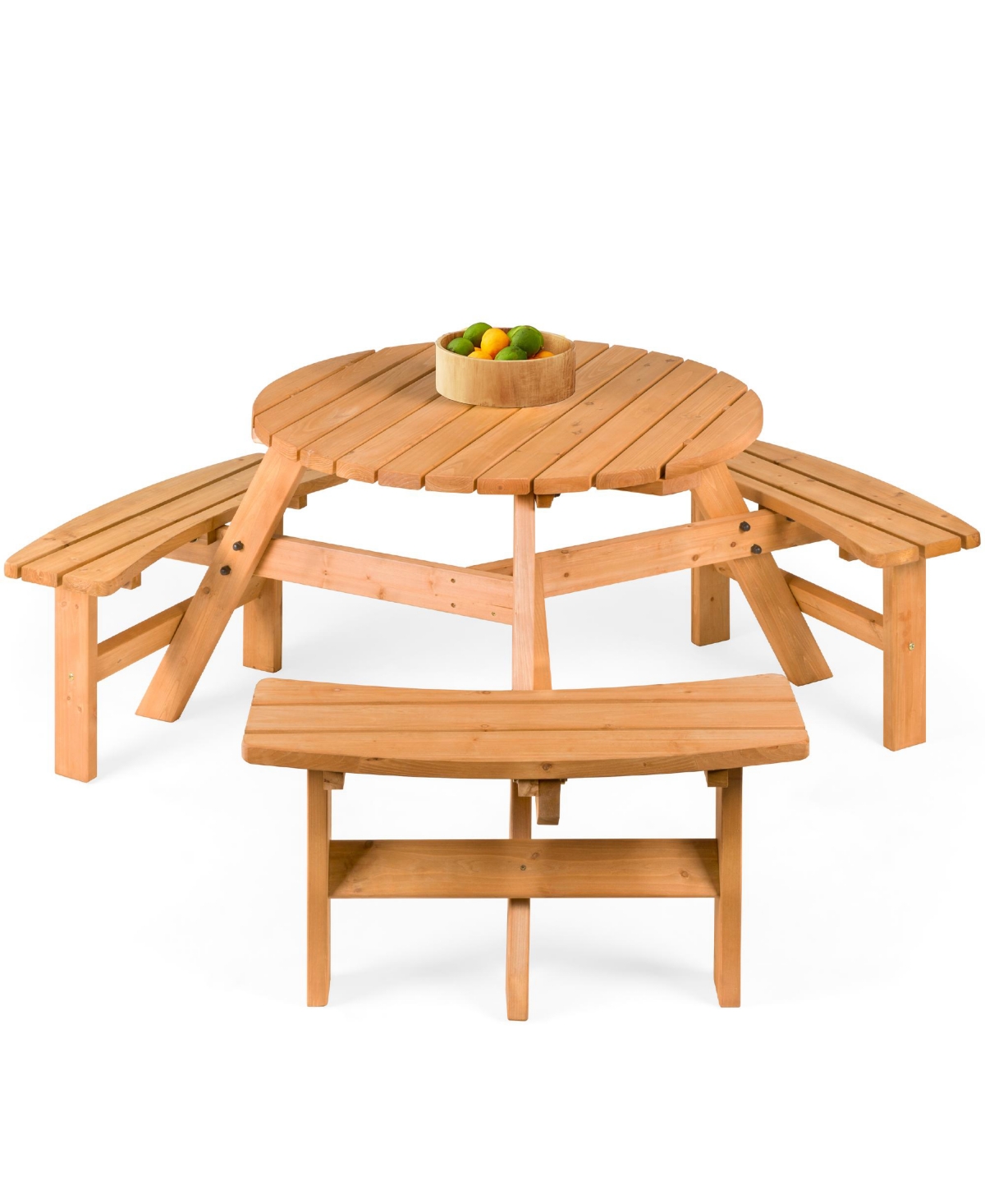 Click here for Best Choice Products 6-Person Circular Outdoor Woo... prices