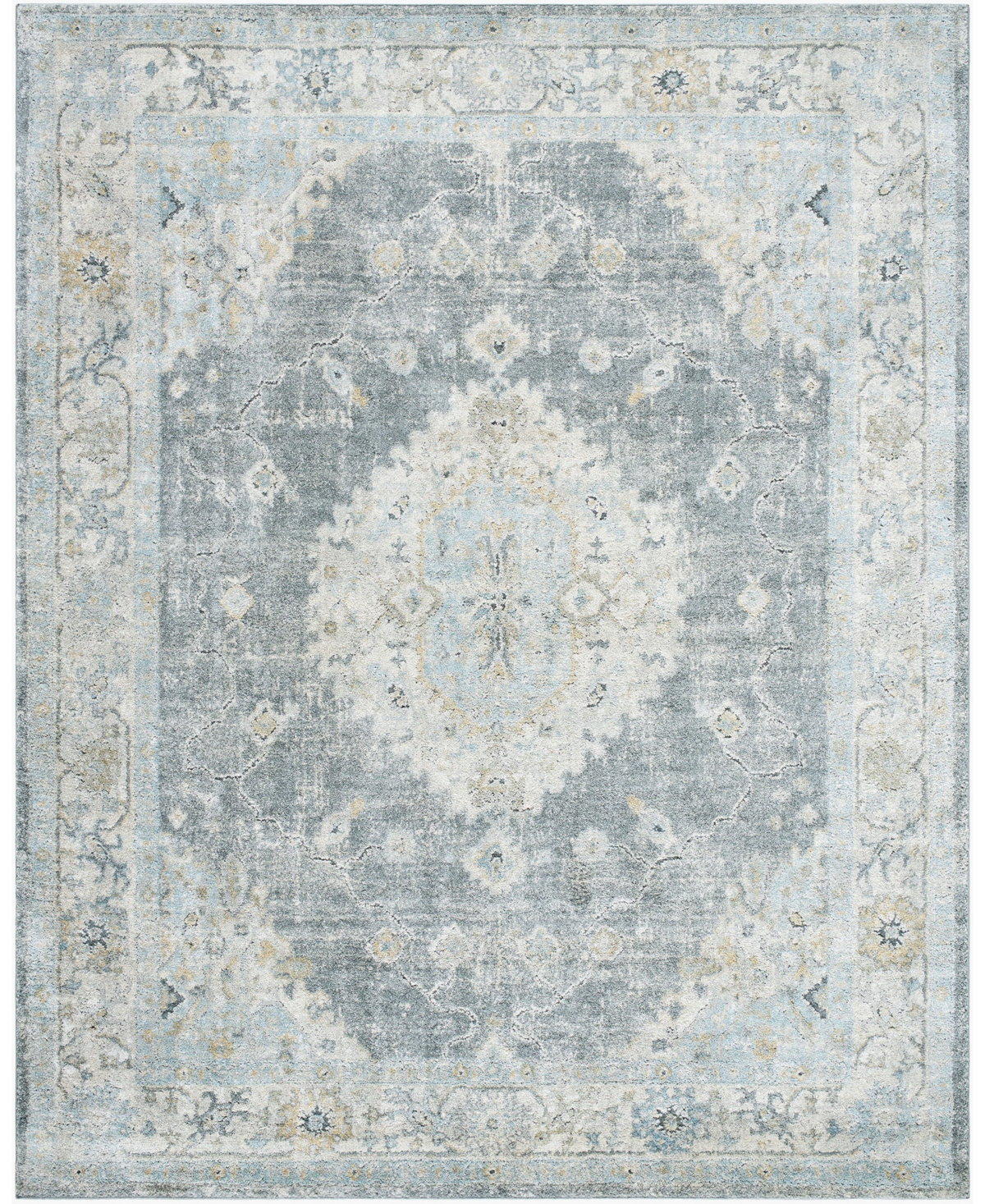 Click here for Livabliss Avellino 528178 710x10 Area Rug - Mist/B... prices