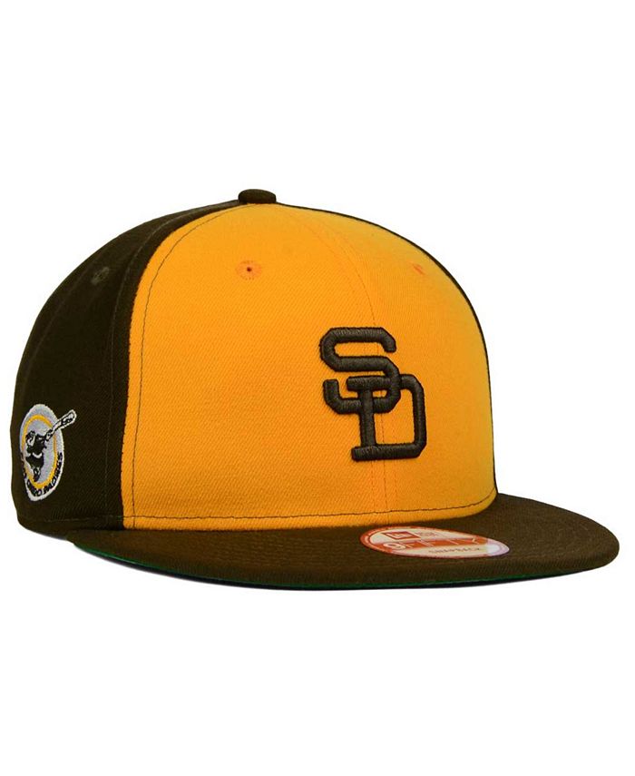New Era San Diego Padres 2 Tone Link Cooperstown 9FIFTY Snapback Cap ...