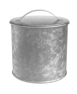 Amici Home Newport Galvanized Metal Canister - Medium - Macy's