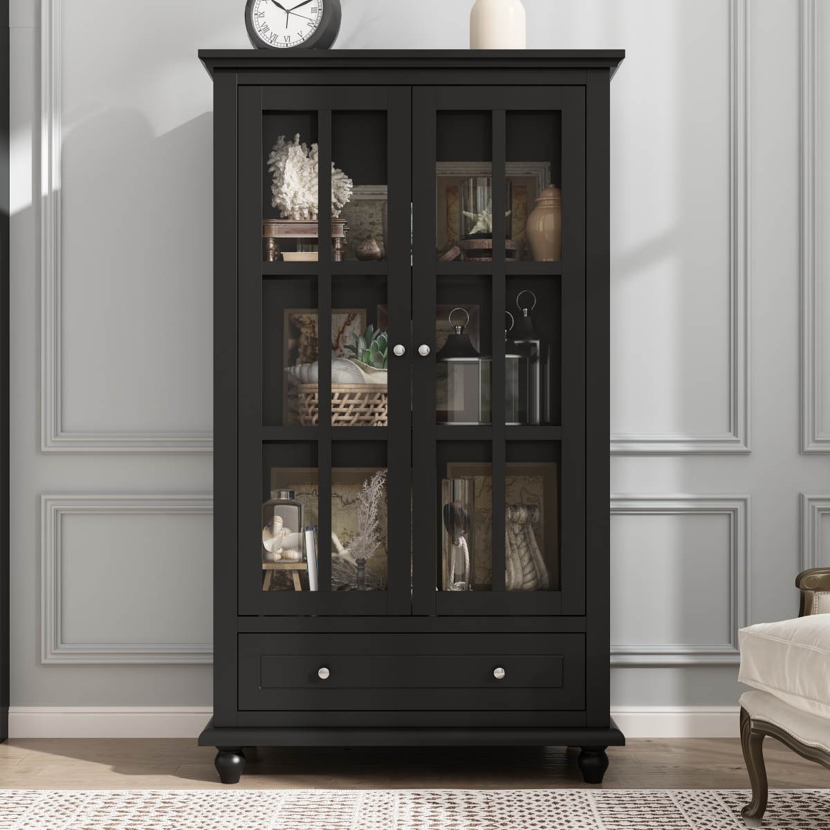 Click here for Brown Wooden Standard Bookcase with 3-Tier Shelves... prices