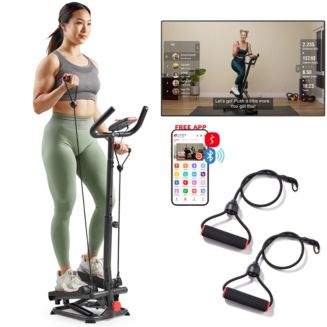 Sunny Health & Fitness Smart Stair Exercise Stepper Machine for Home ...