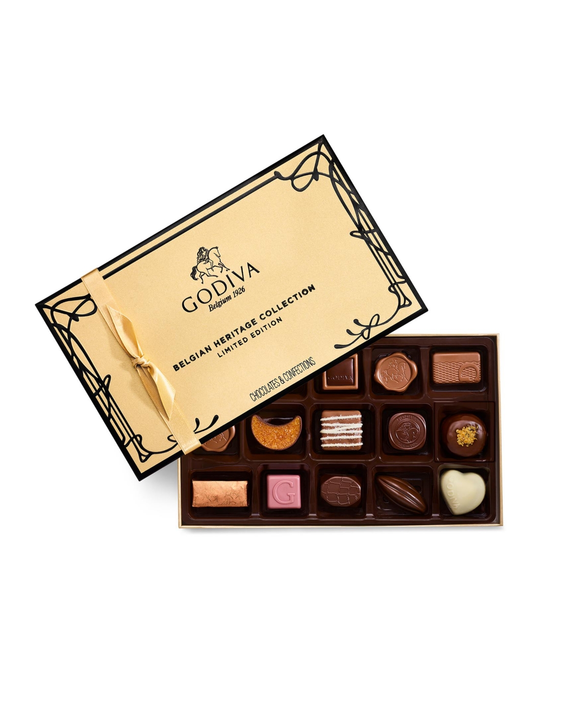 Godiva Belgian Heritage Collection Limited Edition Chocolate Gift Box ...