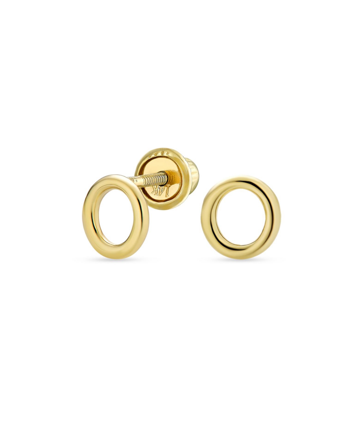 Click here for Bling Jewelry Abc Minimalist Yellow 14K Gold Capit... prices