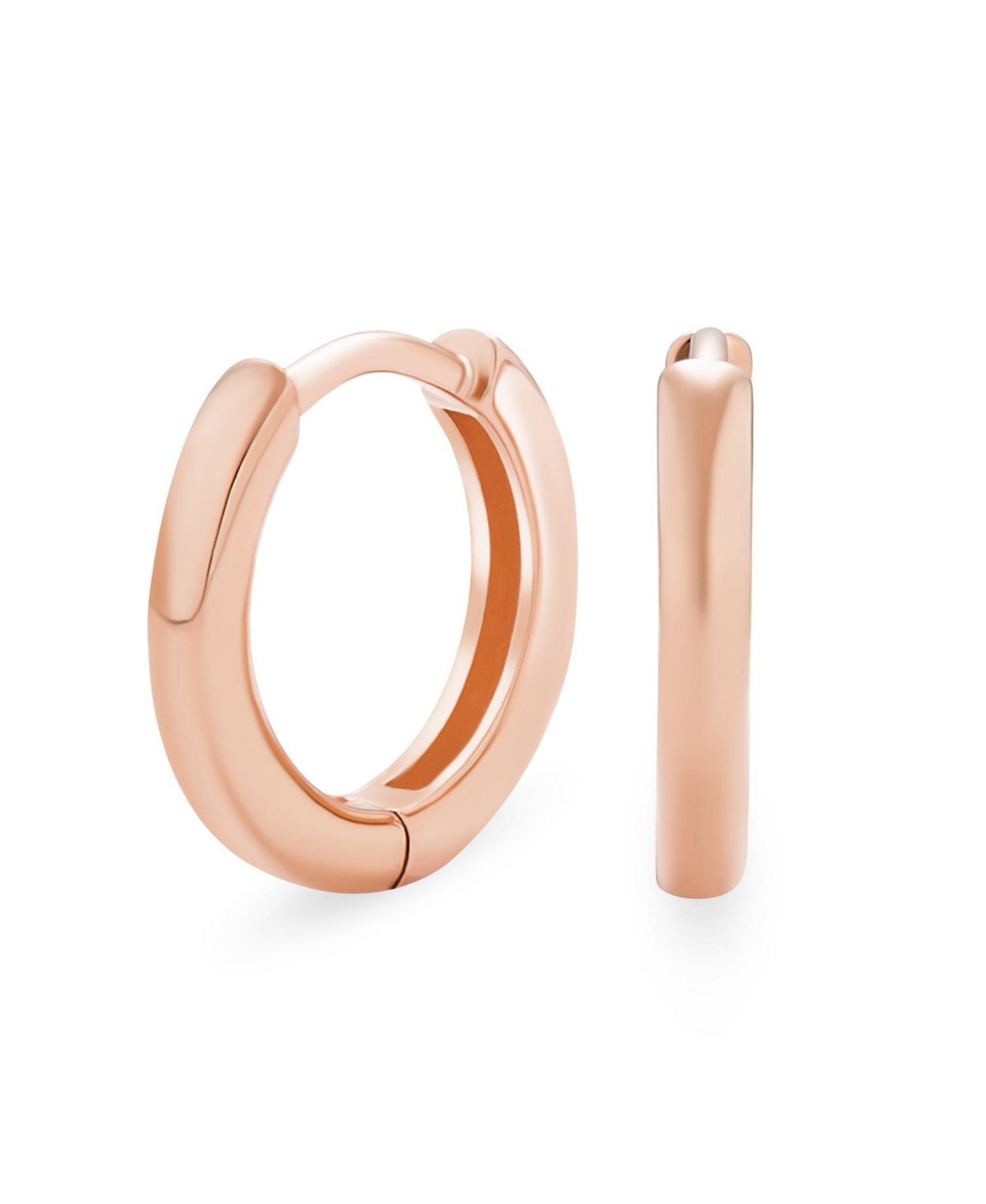 Click here for Bling Jewelry Simple Basic Thin Flat Huggie Hoop K... prices
