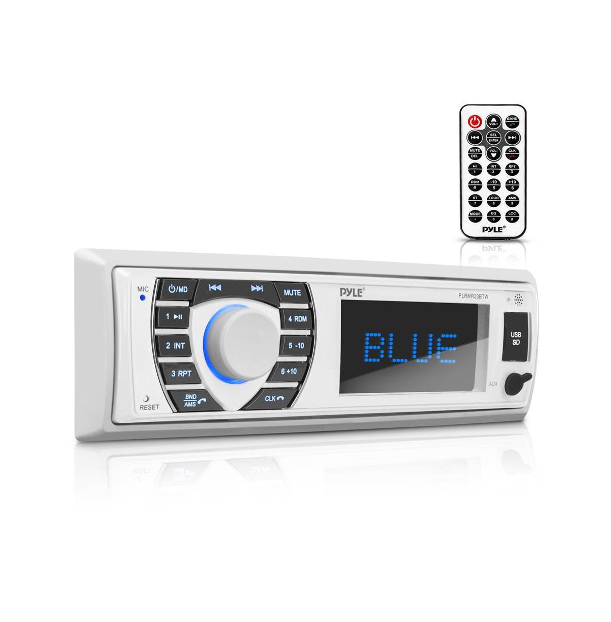 Click here for Pyle Marine Bluetooth MP3 Radio Receiver - White prices