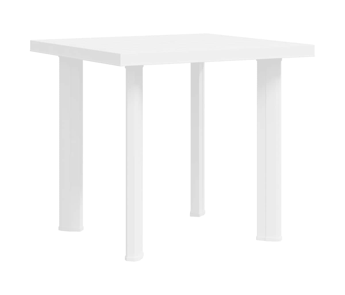 Click here for vidaXL Garden Table White 31.5x29.5x28.3 Plastic -... prices