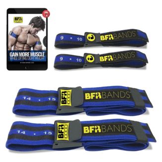 BFR BANDS Blood Flow Restriction Band for Arms, Legs, Glutes, Pro ...