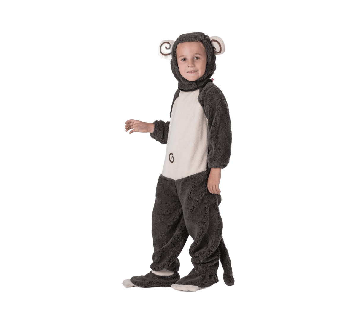Click here for Dress Up America Grey Monkey Costume Set - Toddler... prices