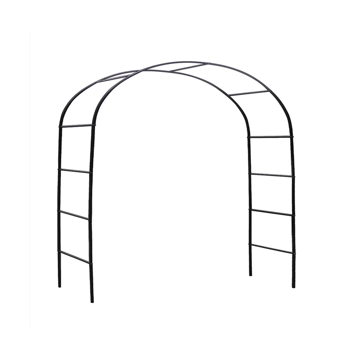 Click here for Slickblue 78 Metal Garden Arch Trellis Adjustable... prices