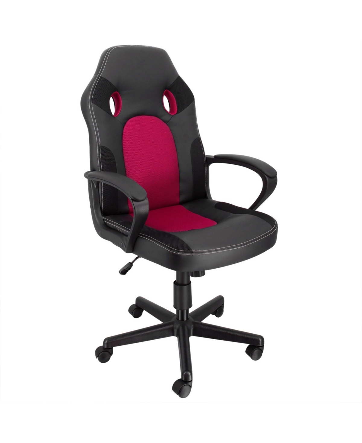 Click here for Elama High Back Adjustable Faux Leather and Mesh O... prices