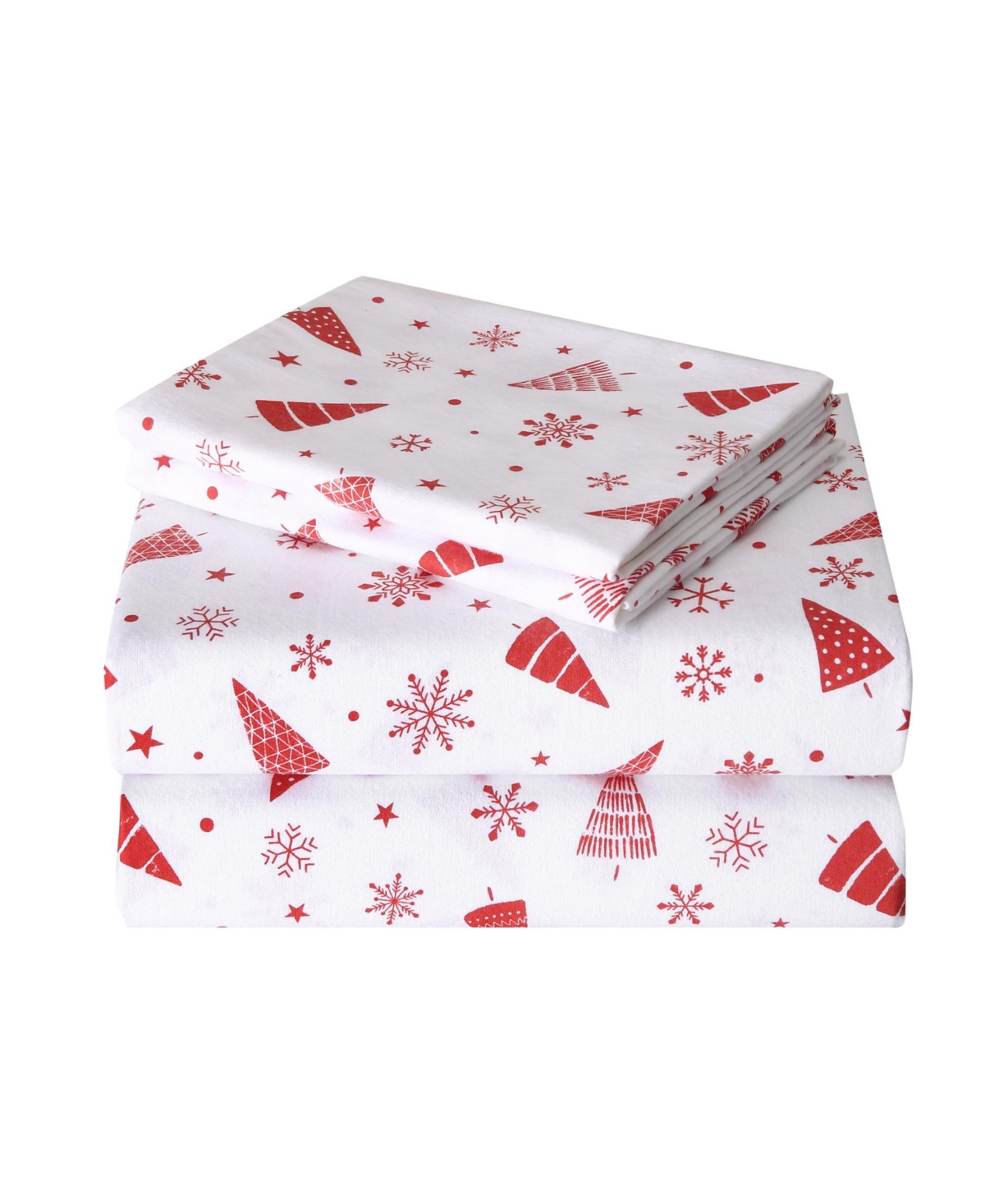 Click here for gaomon 4 Pieces Christmas Cotton Flannel Bedding S... prices