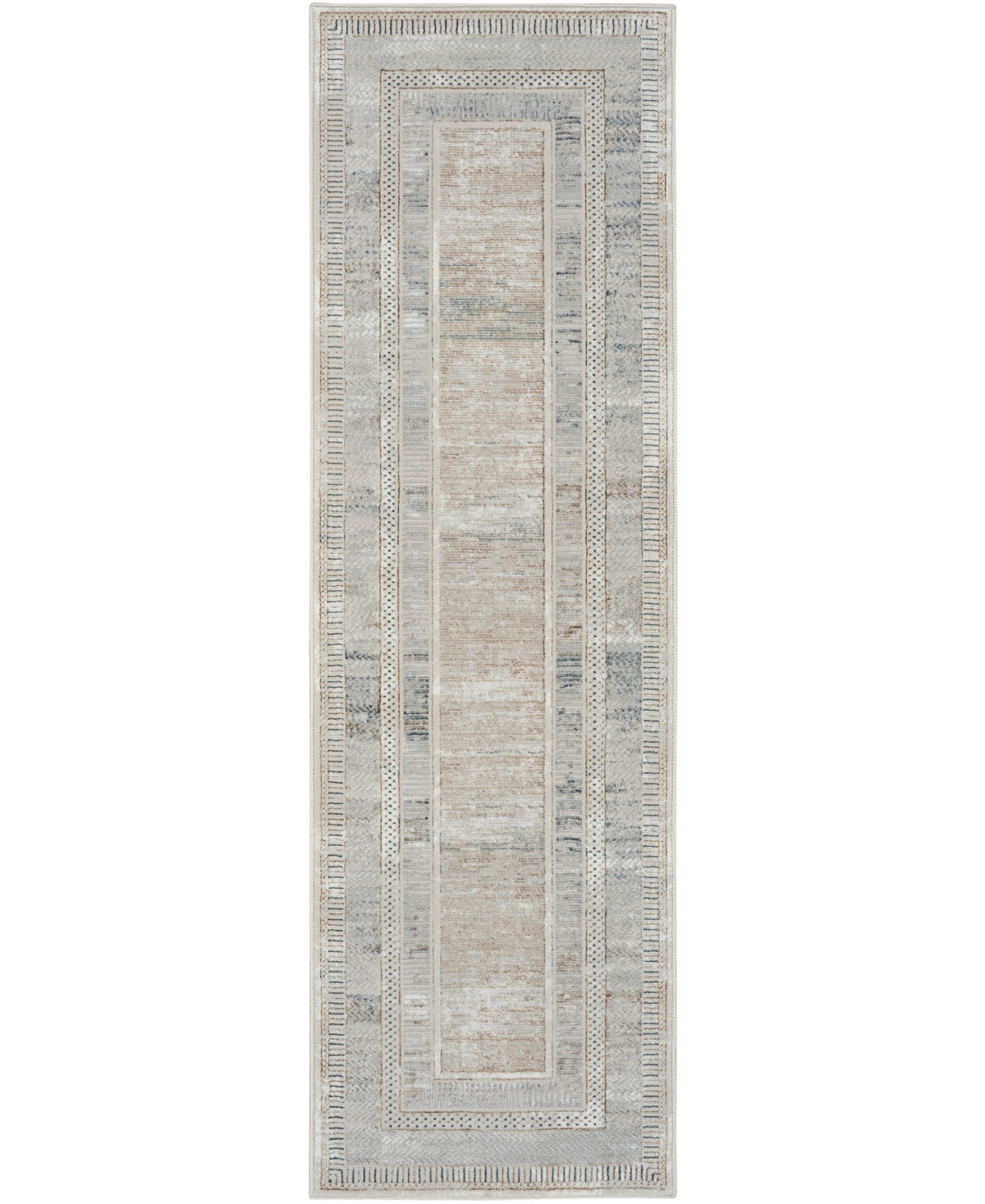 Click here for Nourison Home Glitz GLZ07 23x76 Runner Area Rug -... prices