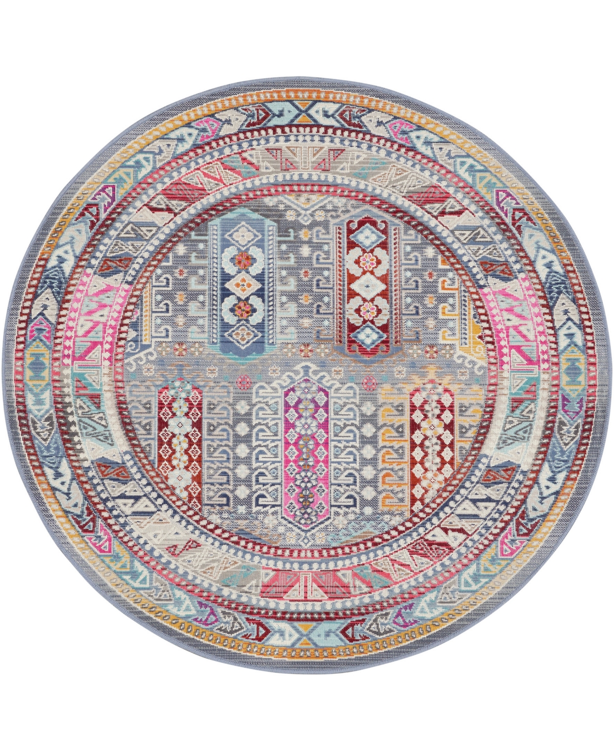 Click here for Nourison Home Vintage Kashan VKA06 4x4 Round Area... prices
