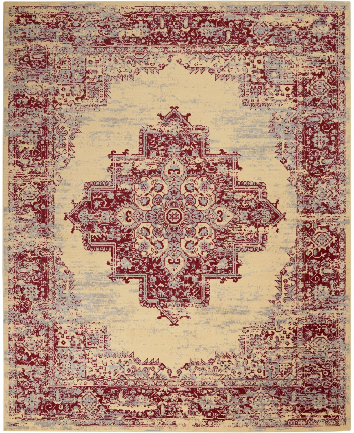 Click here for Nourison Home Grafix GRF14 710x910 Area Rug - Crea... prices