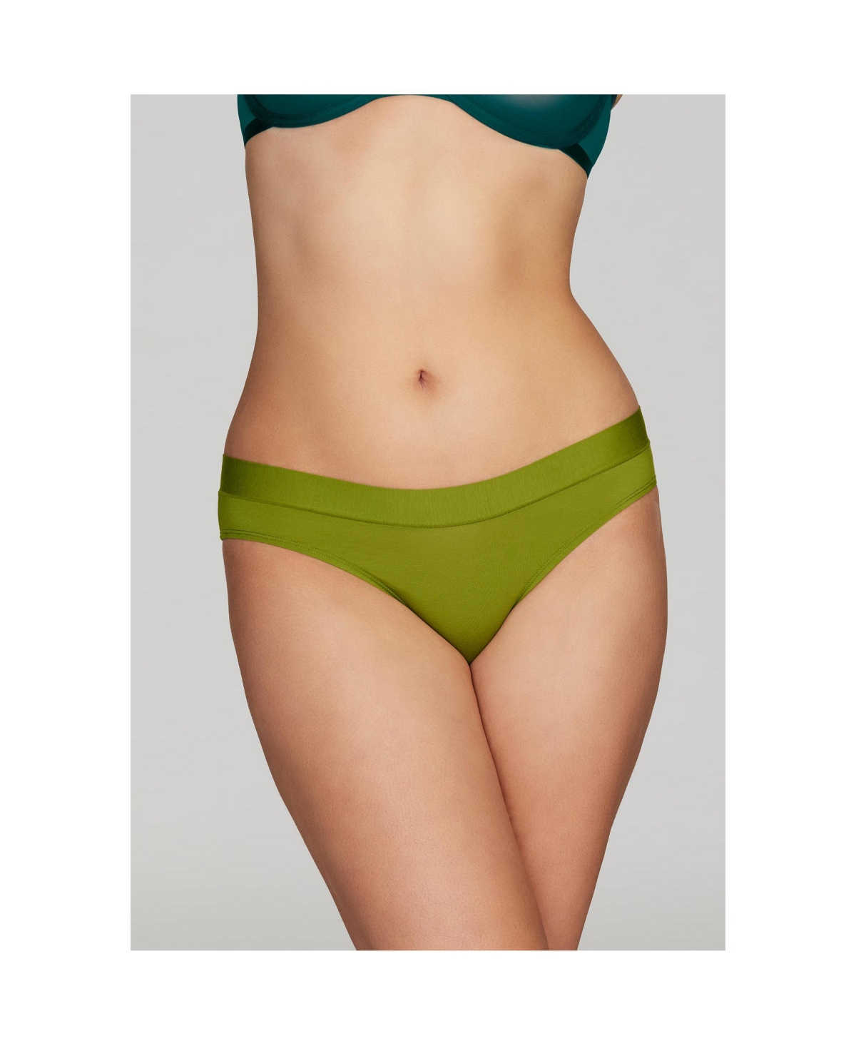 Click here for Cuup Womens The Bikini - Modal - Leaf prices