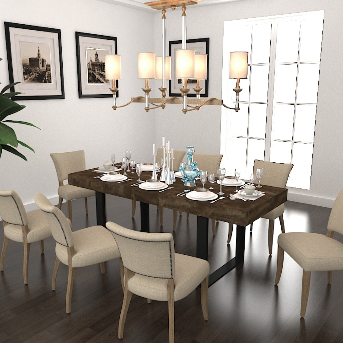 Click here for Streamdale Furniture Extendable Dining Room Table... prices