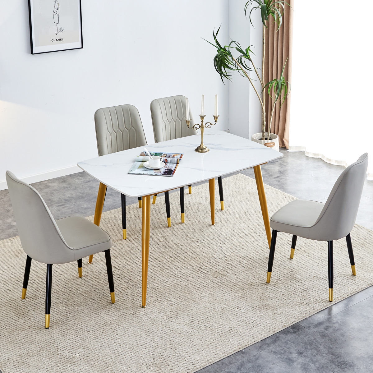 Click here for Streamdale Furniture Table and chair set.a morden... prices