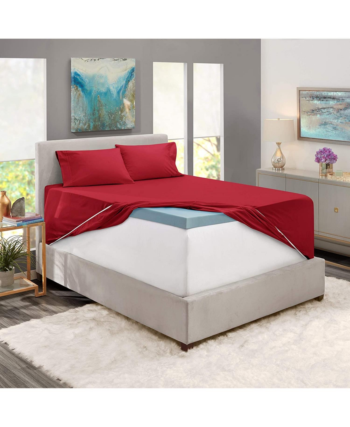 Click here for Ultra Soft Extra Deep Pocket 6 Piece Sheet Sets -... prices