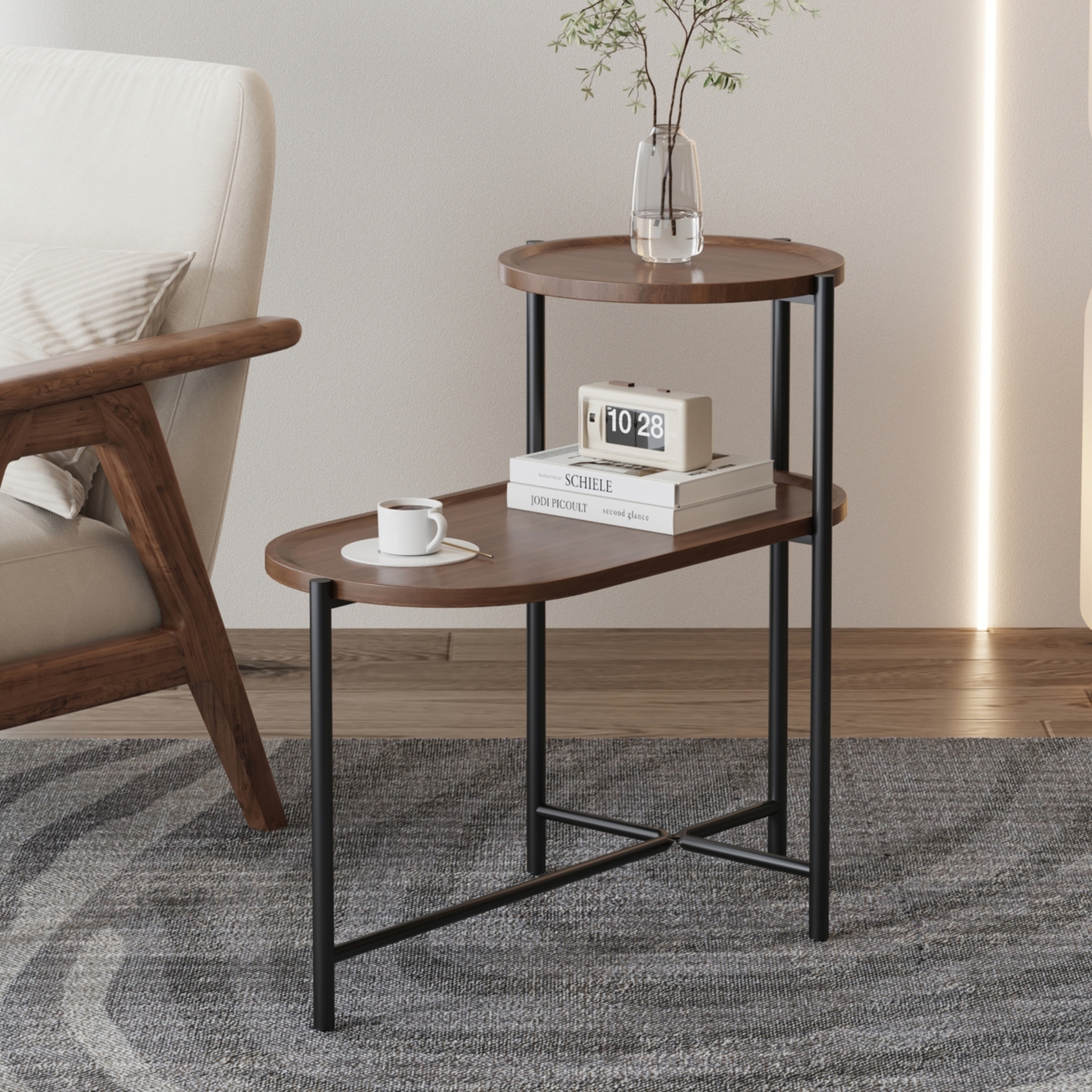 Click here for Streamdale Furniture Small Coffee Tables 2-tier Mo... prices