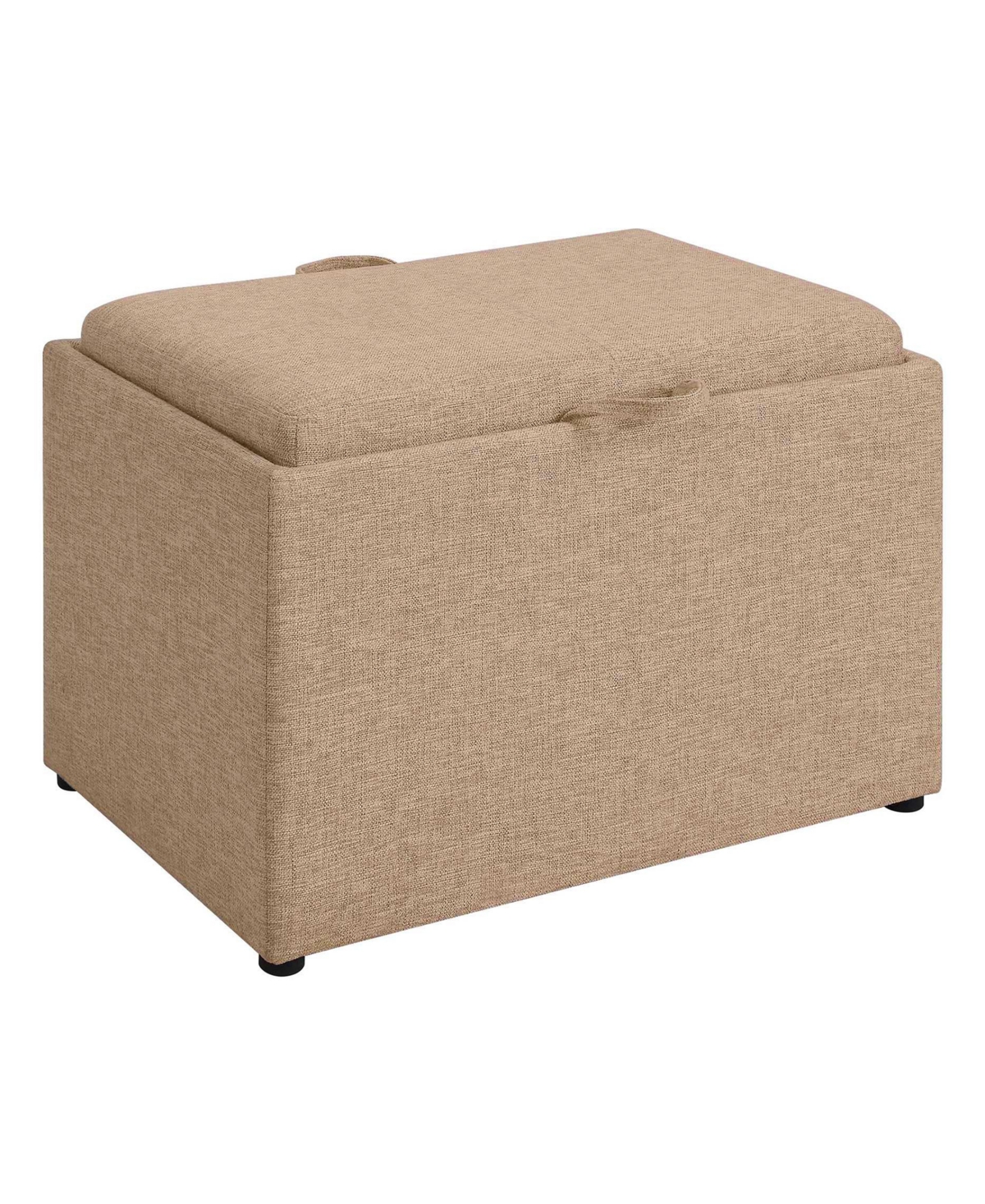 Click here for Convenience Concepts 22.75 Faux Linen Accent Stora... prices