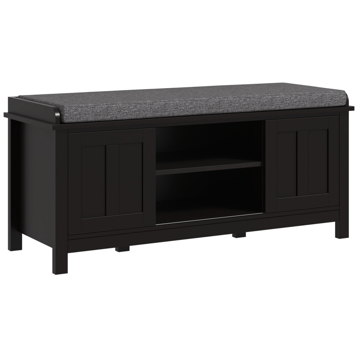 Click here for Entryway Shoe Bench Storage Ottoman with Sliding D... prices