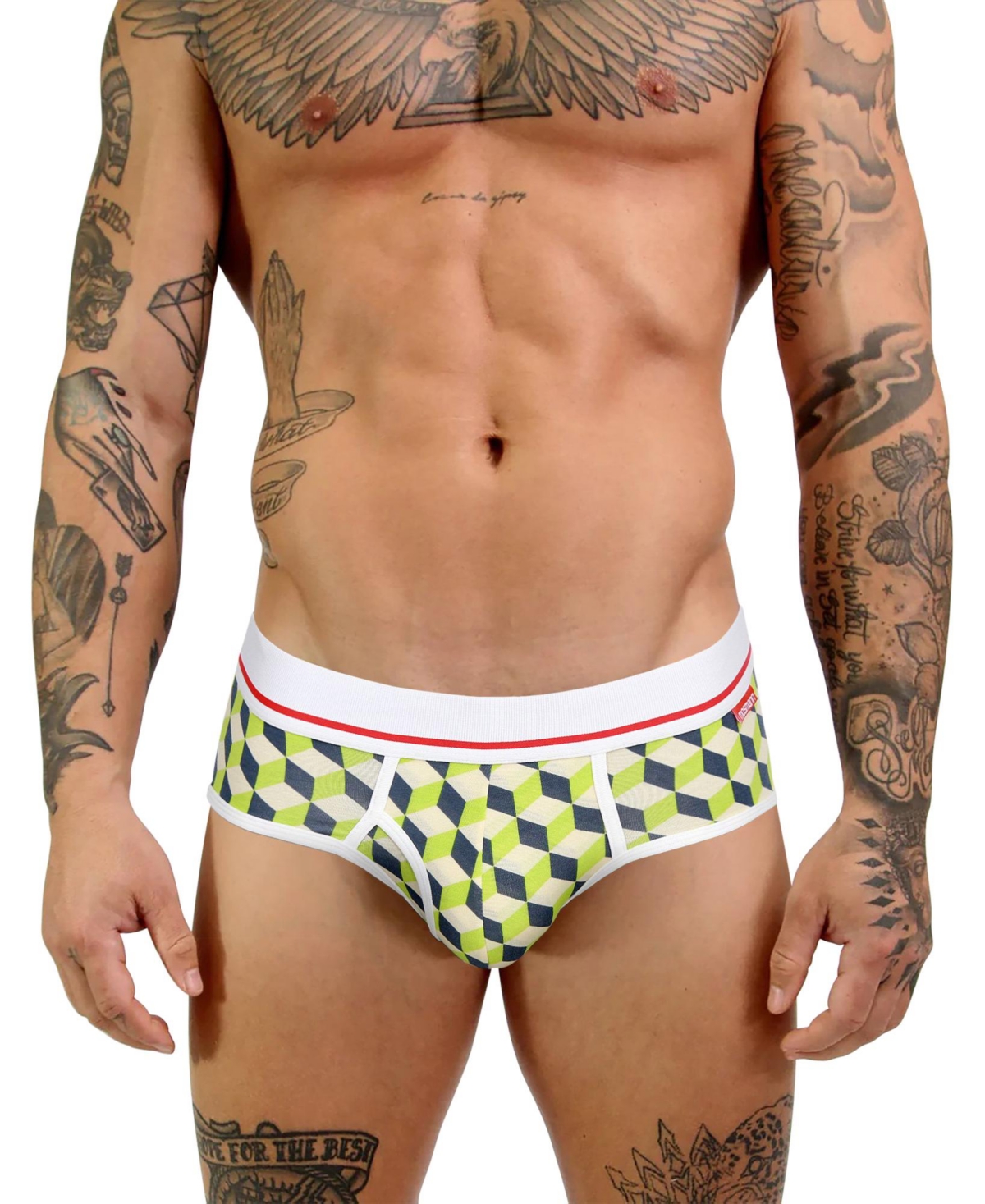 Click here for Mosmann Australia Mens Bamboo Brief - Illusion - G... prices