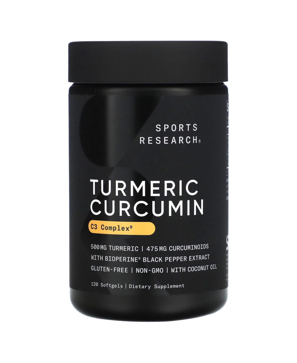 Click here for Sports Research Turmeric Curcumin 500 mg - 120 Sof... prices