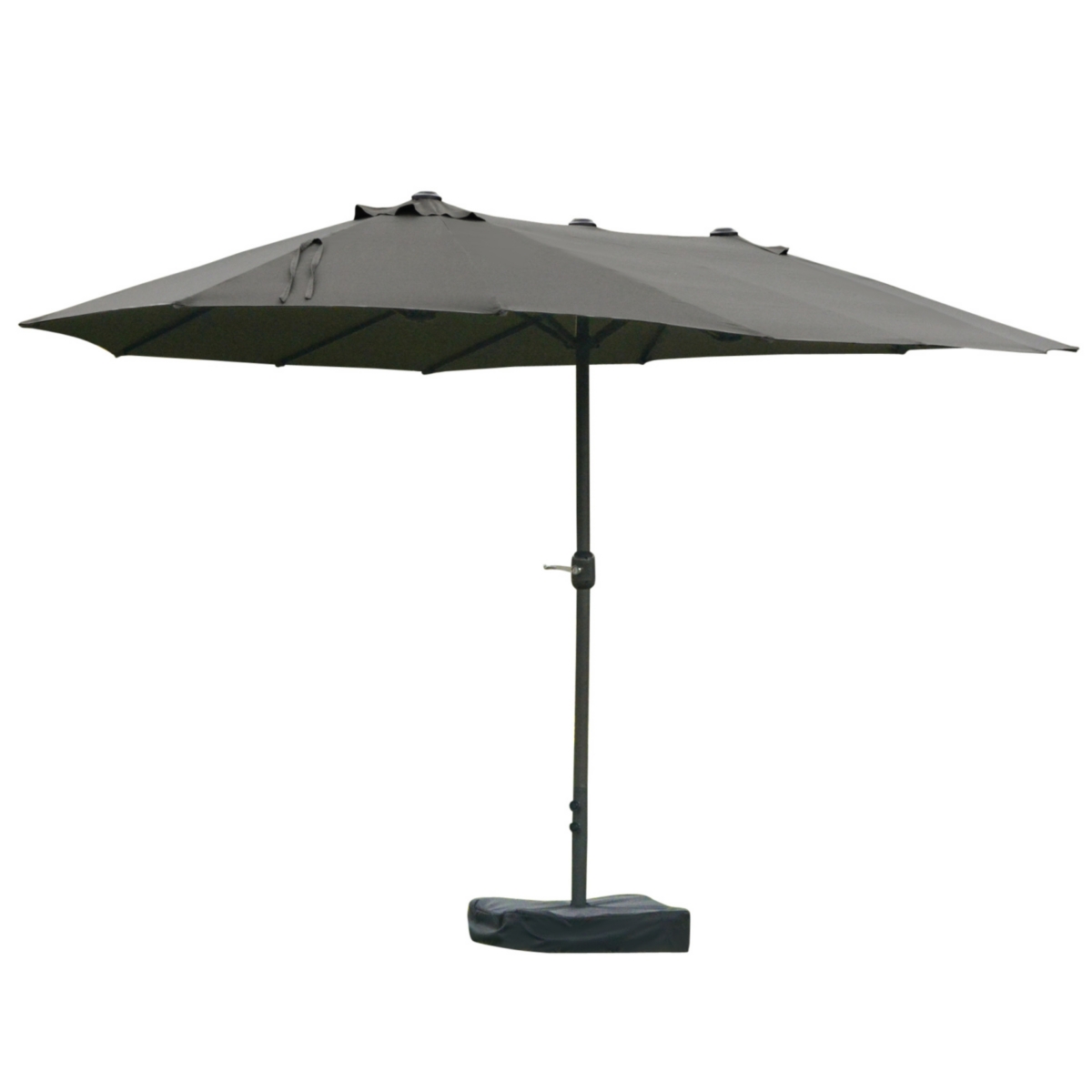 Click here for Patio Umbrella 15 Steel Rectangular Outdoor Double... prices