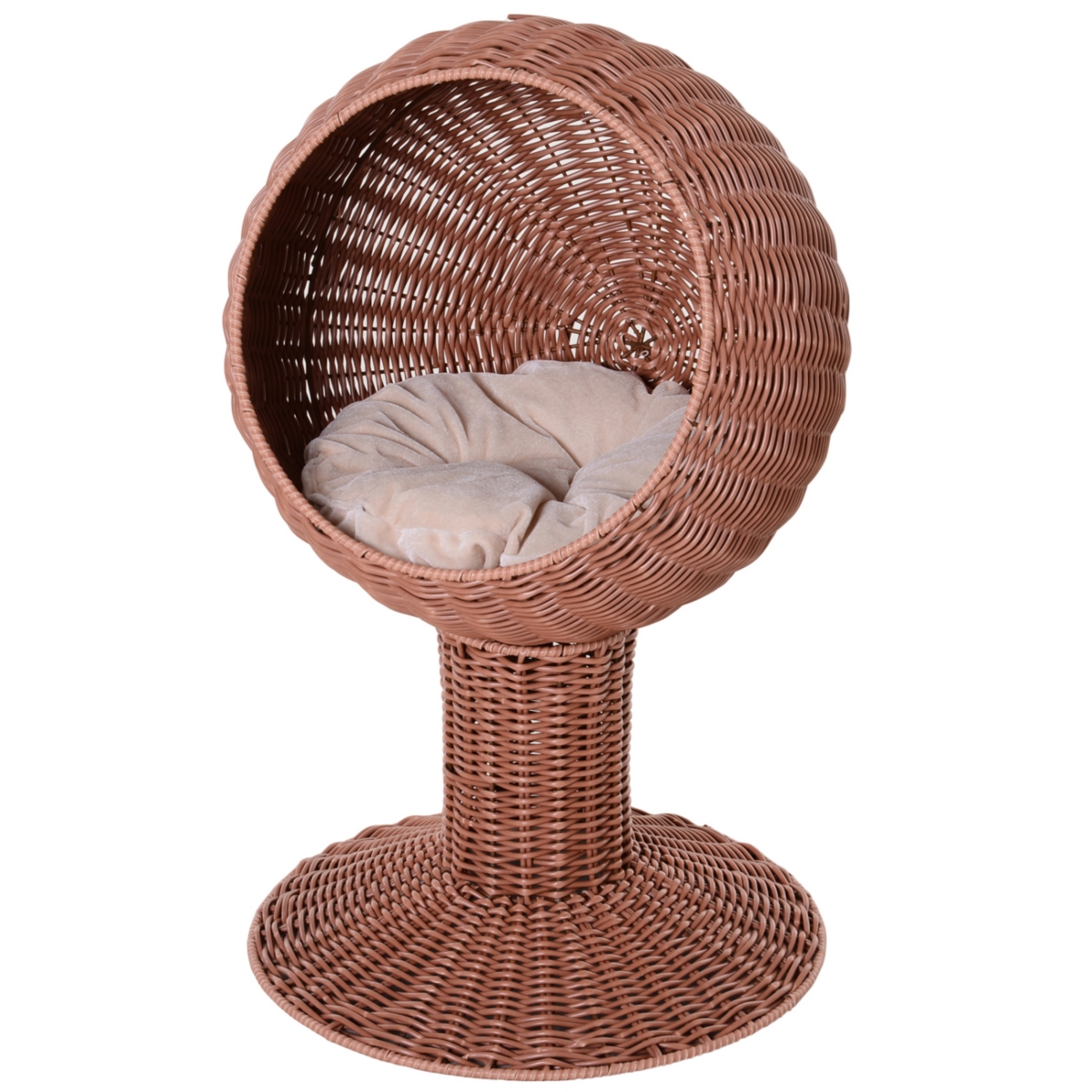 Click here for Elevated Cat Bed with Rotatable Egg Chair Pod  Cat... prices