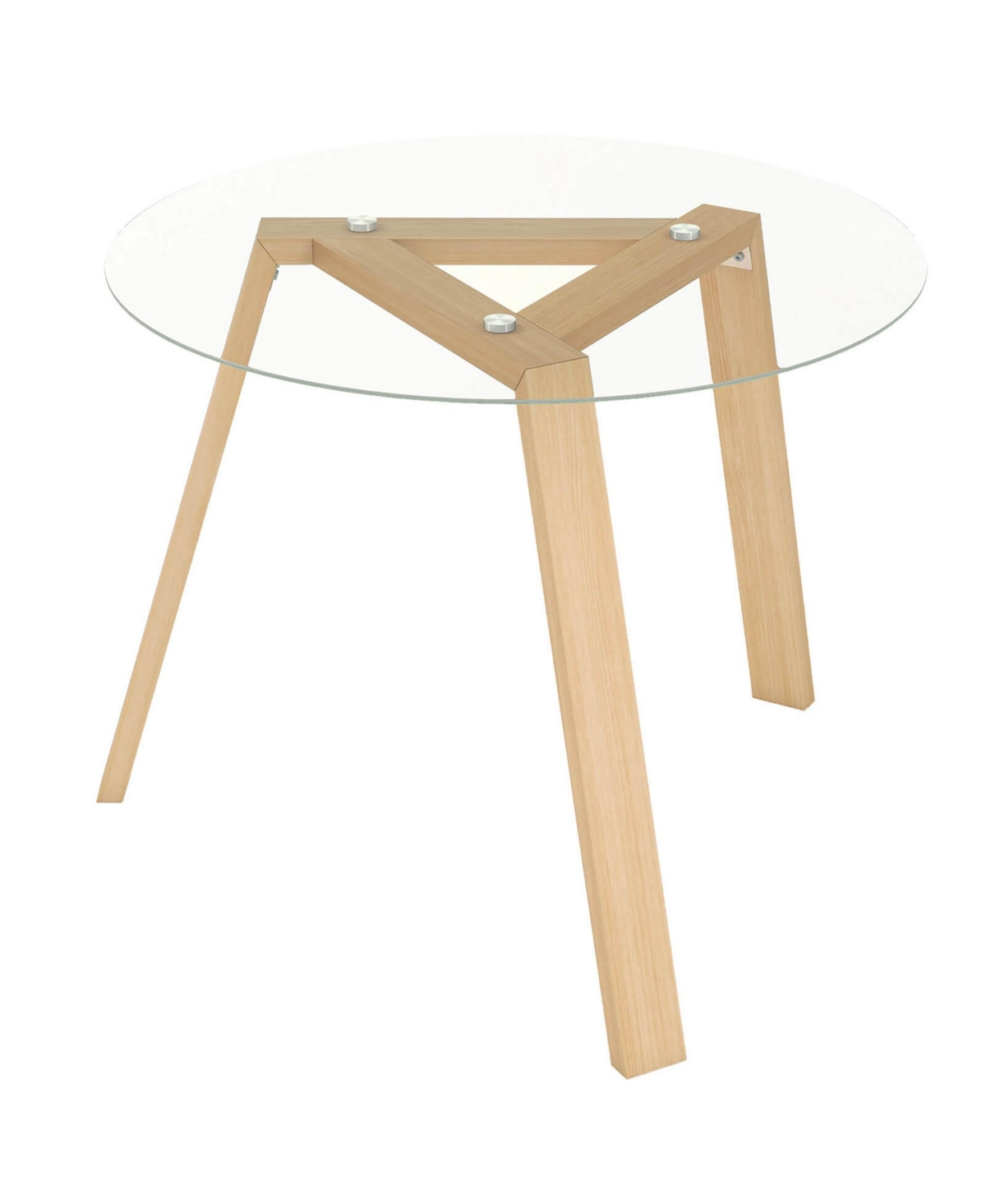 Click here for 36" Round Glass Dining Table for 4 with Tempe... prices