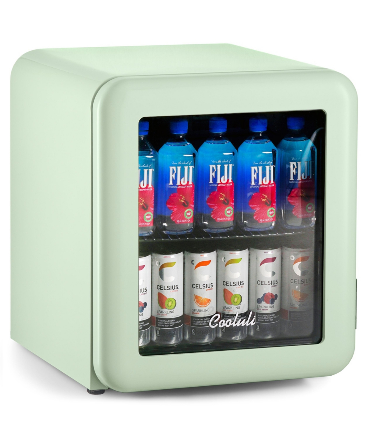 Click here for Cooluli Decor 1.7 cuft Glass Beverage Cooler - Gre... prices