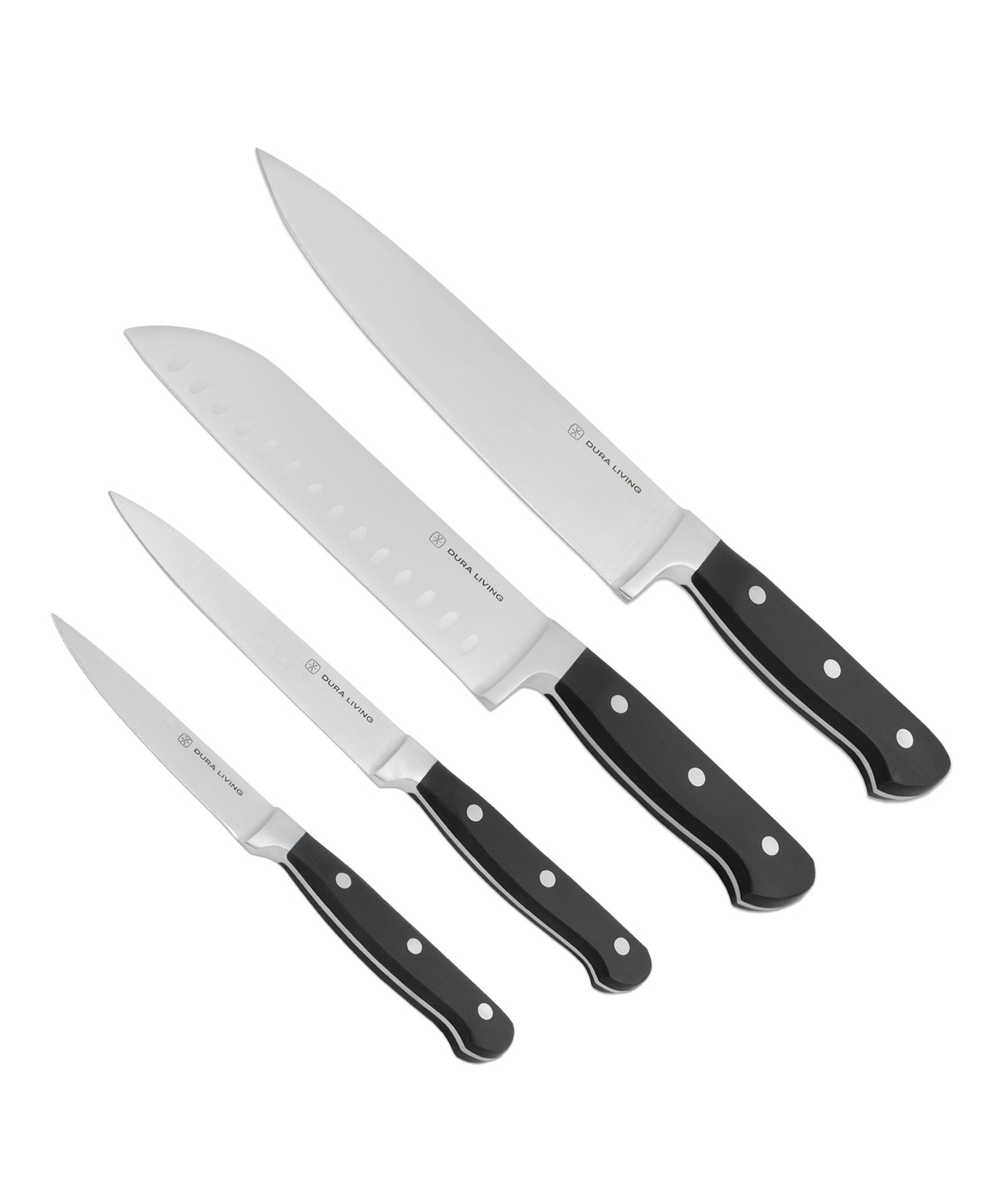 Click here for Dura Living 4-Piece Starter Knife Set - Black prices