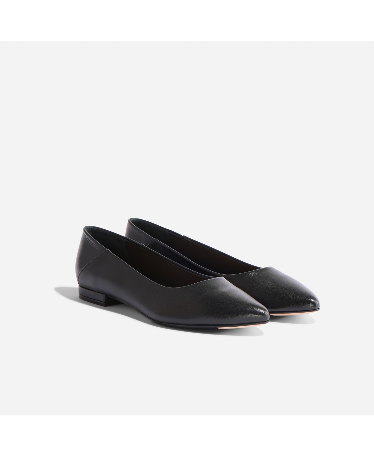 Click here for Nisolo Fina Pointed Toe Flat - Black prices