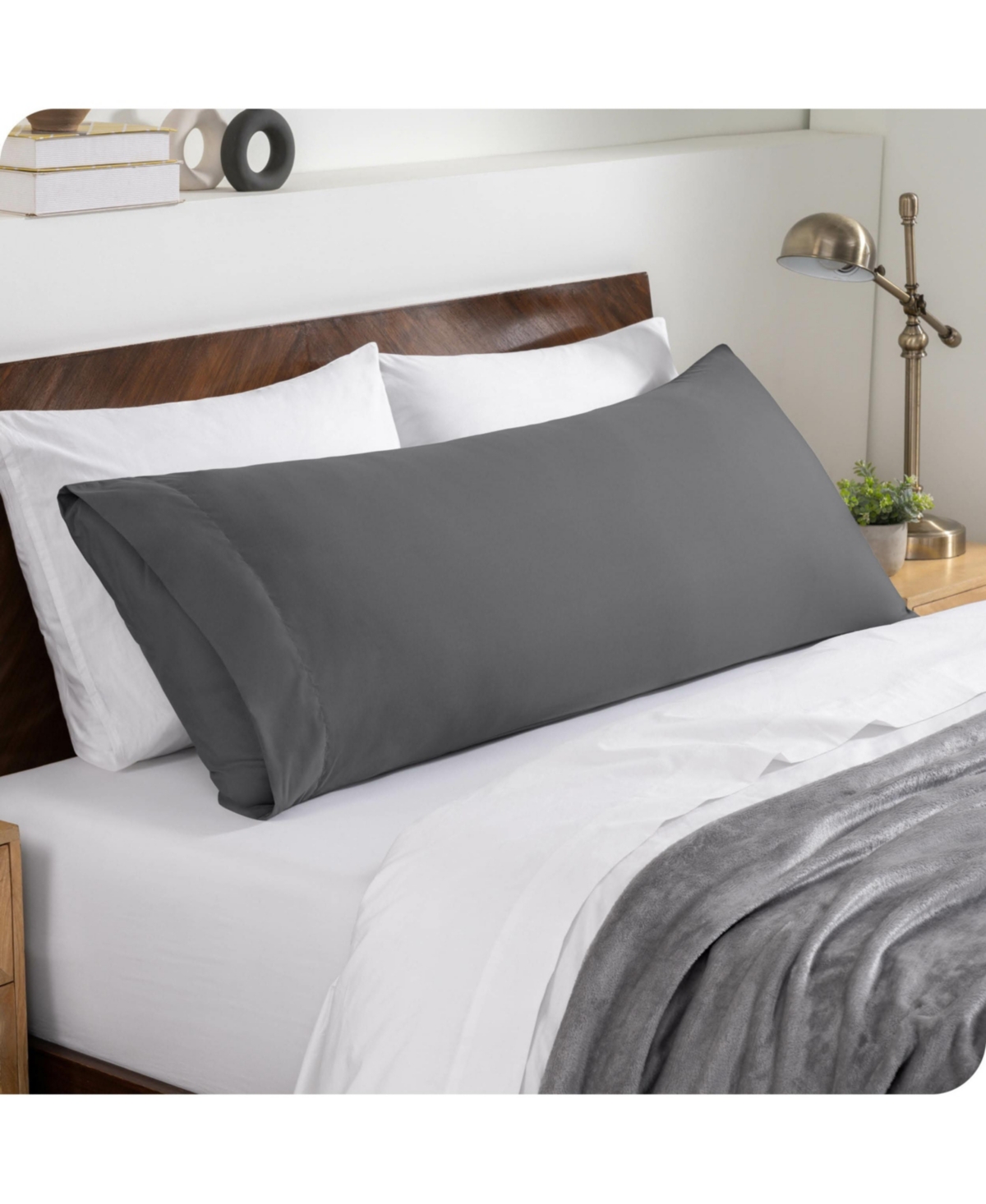 Click here for Bare Home Microfiber Envelope Pillowcases - Grey prices