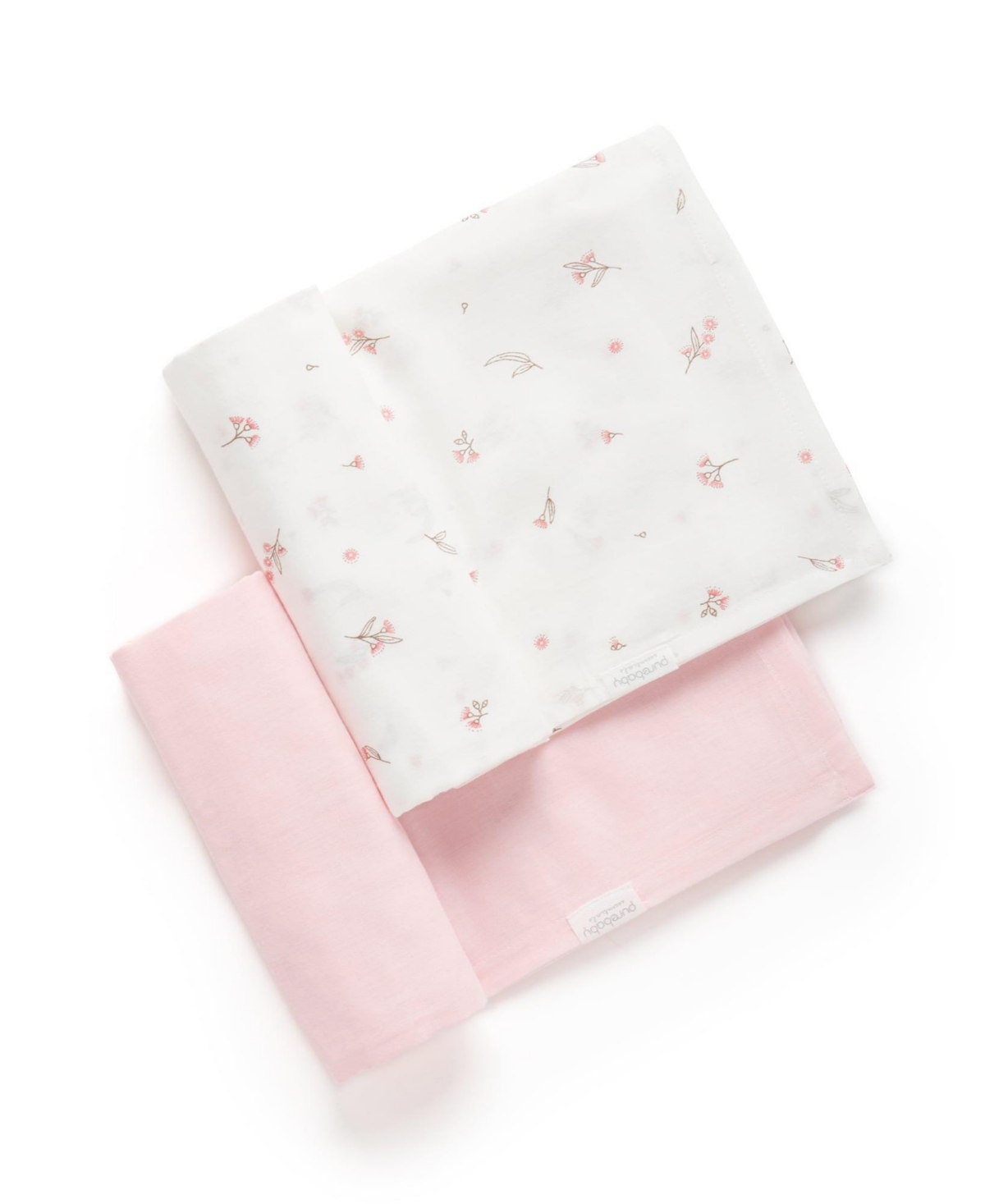 Click here for Purebaby Baby Girl Muslin Swaddle 2 Pack - Pale pi... prices