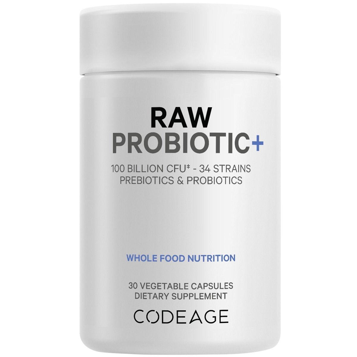 Click here for Codeage Raw Probiotic+ Supplement - 34 Probiotic S... prices