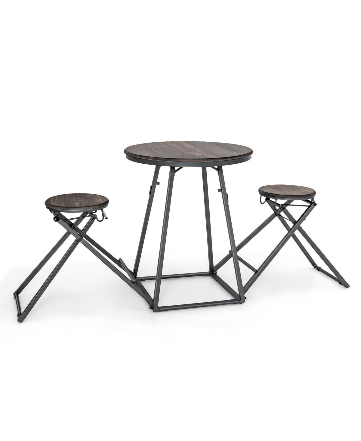 Click here for Sugift 3 Pieces Dining Table Set with 2 Foldable S... prices