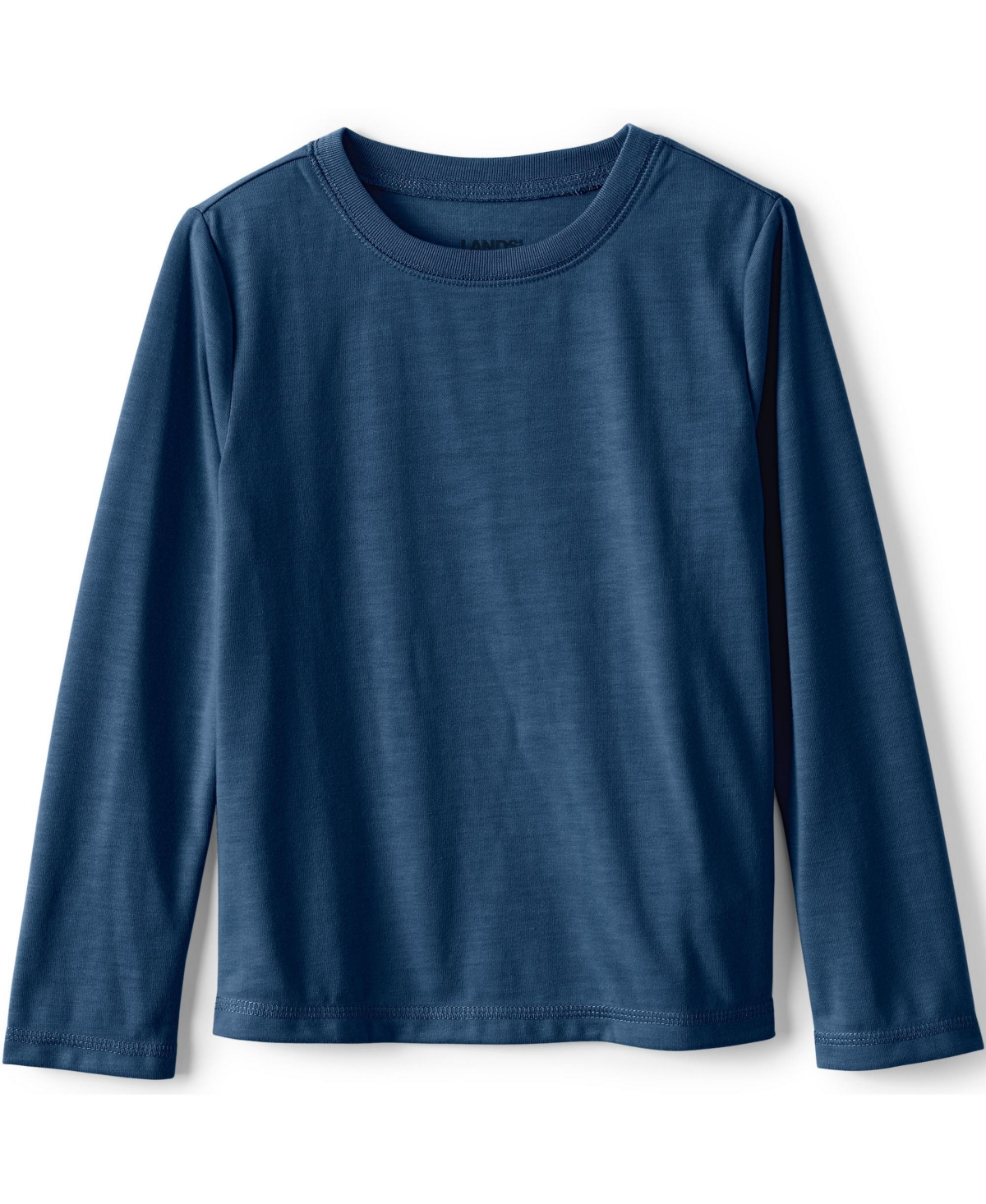 Click here for Lands End Big Girls Soft Jersey Sleep Top - Navy prices