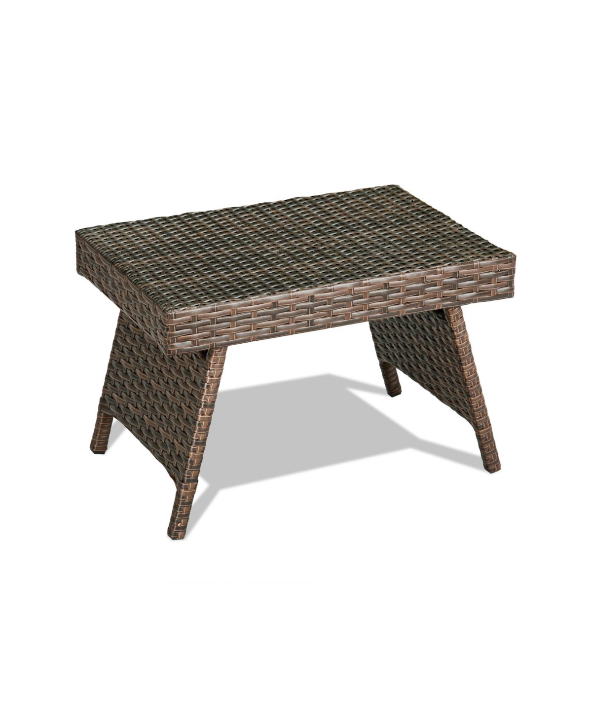 Click here for Inolait Folding Pe Rattan Side Coffee Table Patio... prices