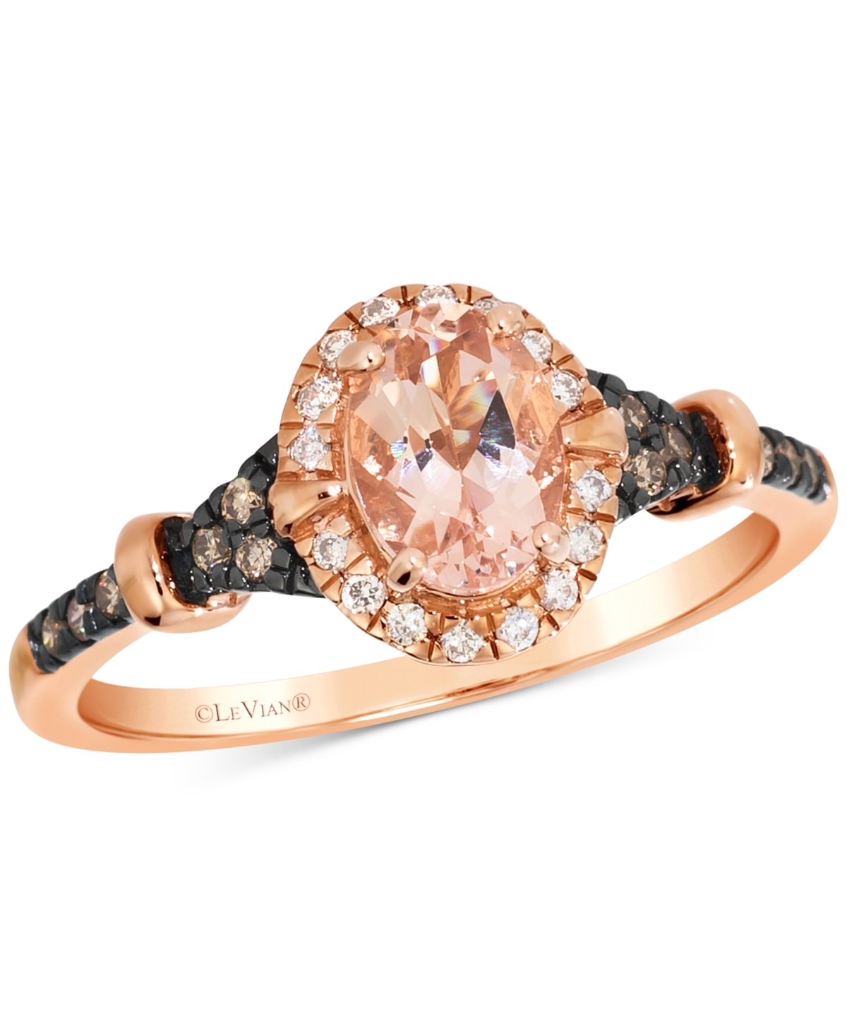 Click here for Le Vian Morganite (1/2 ct. t.w.) & Diamond (1/6 ct... prices