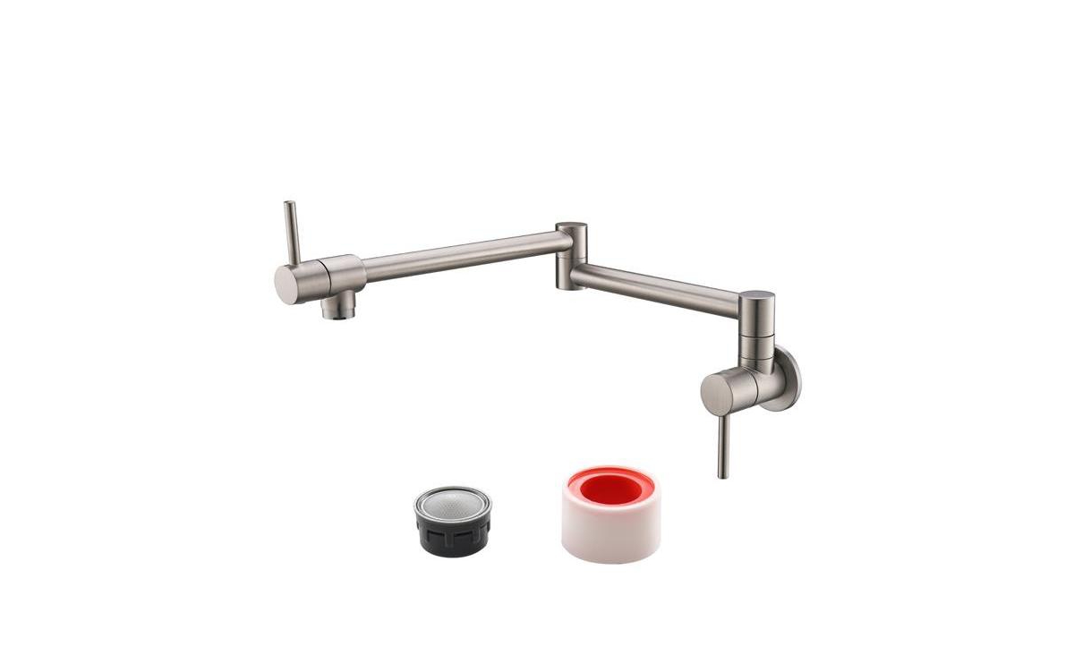 Click here for Slickblue Brass Folding Faucet 1/2” Npt Wal... prices