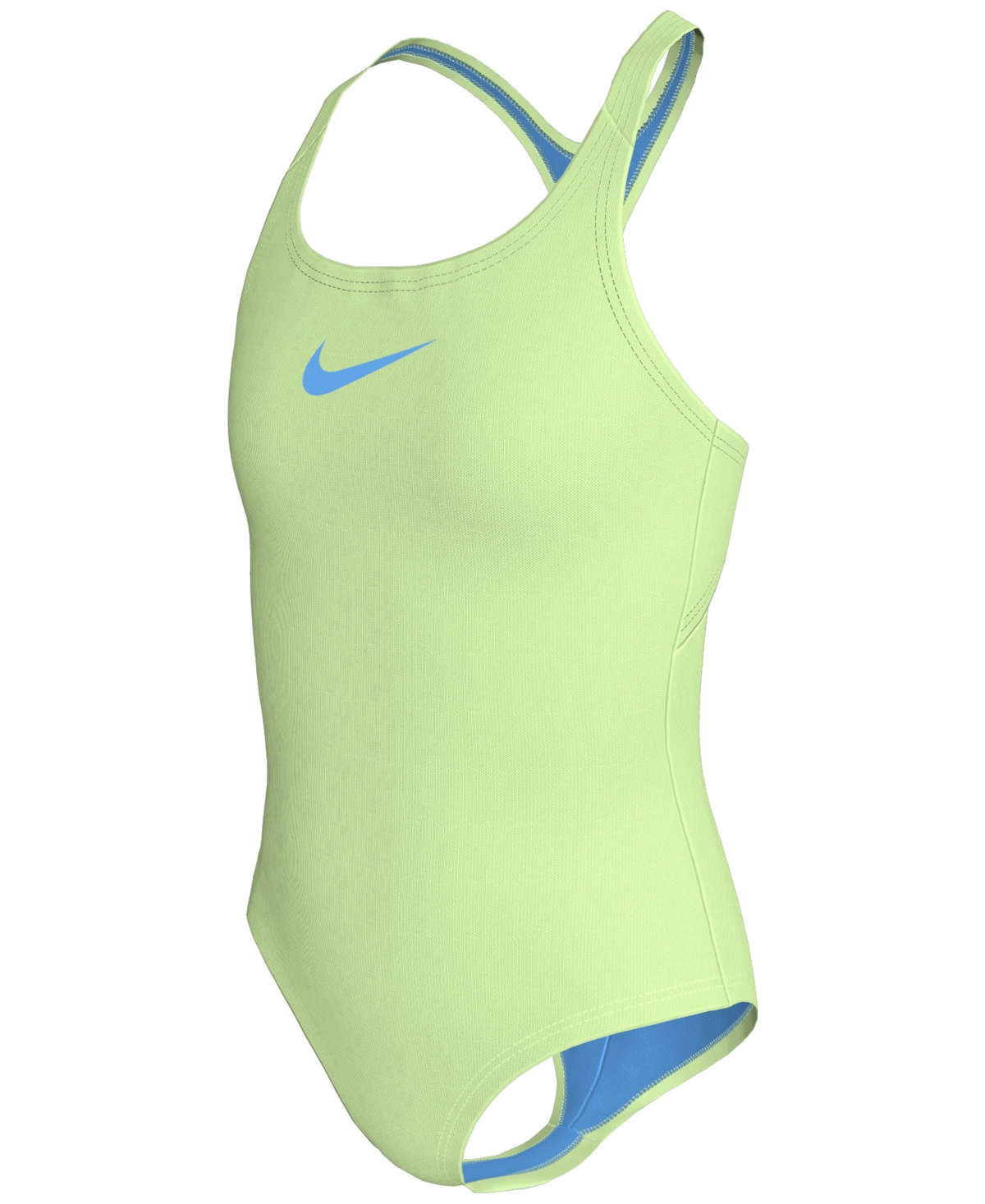 Click here for Nike Big Girls Racerback One-Piece Swimsuit - Bare... prices