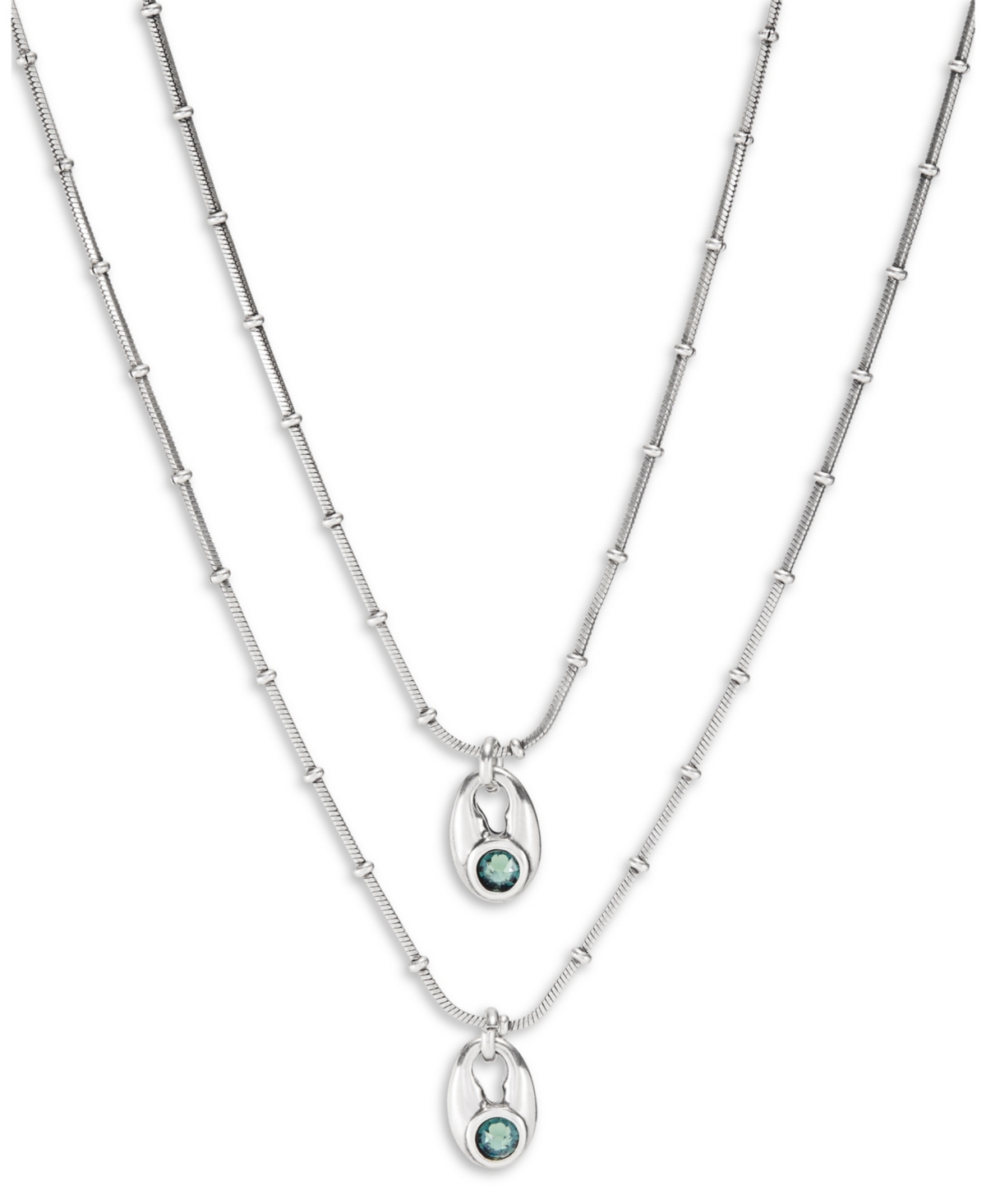 Click here for UNOde50 Sterling Silver Plated Metal Alloy Double... prices
